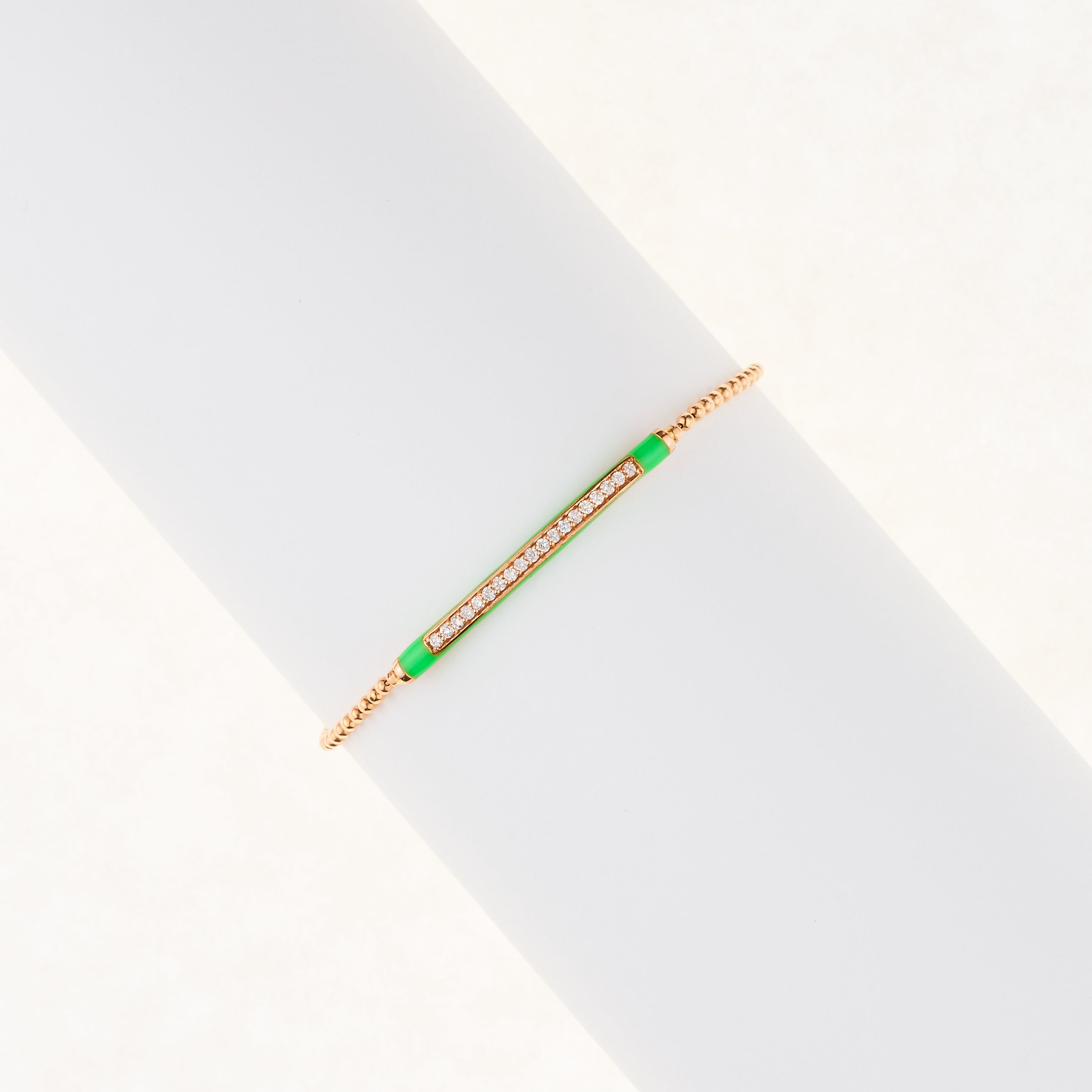 18ct Yellow Gold Neon Green Rainbow – Didosh