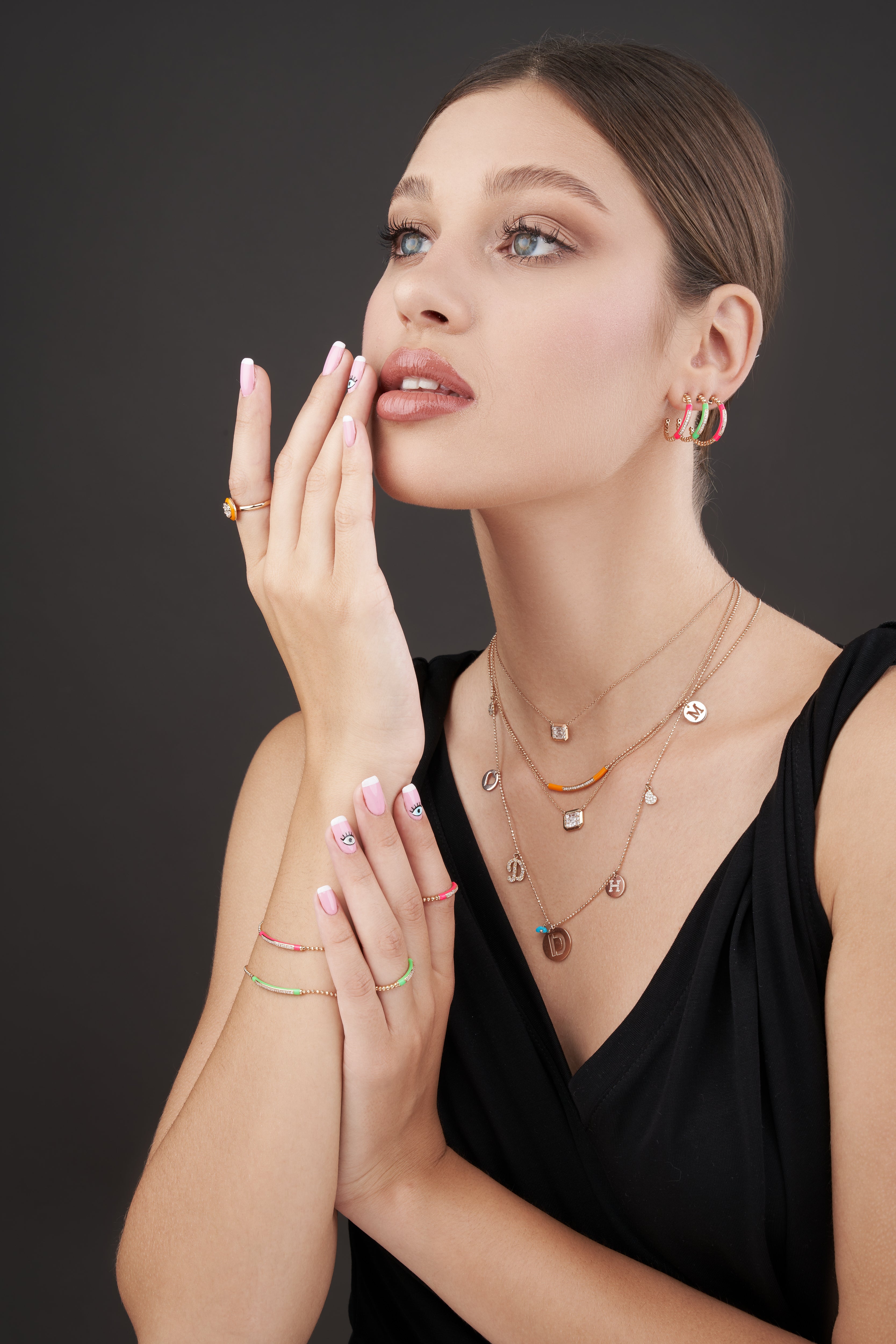 Neon Green Rainbow Earrings – Didosh